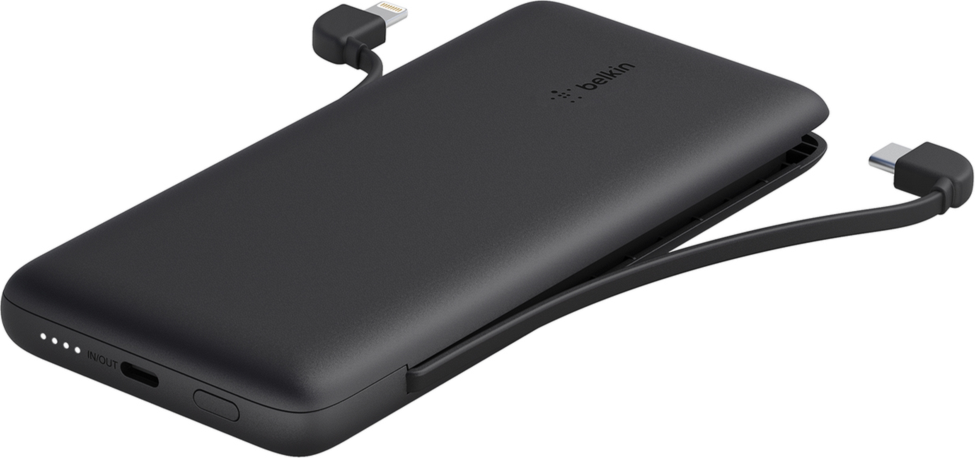 Belkin - Boost Charge Plus Power Bank With Usb C And Apple Lightning ...